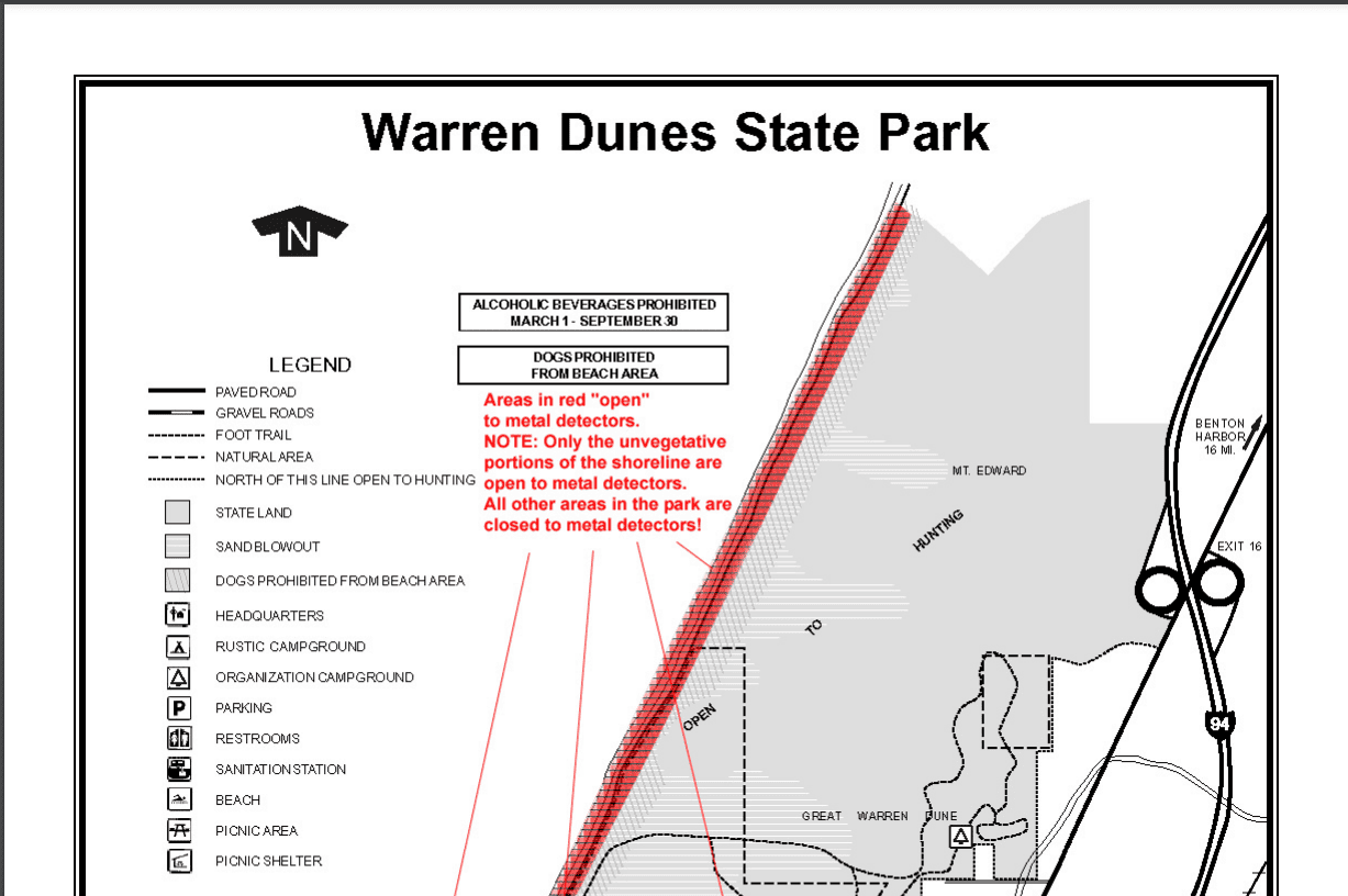 10 Best Places to Metal Detect in Michigan - Laws, Clubs, & Tips